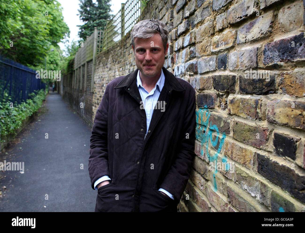 Zac Goldsmith outside Barnes Bridge Station in South West London, ahead ...