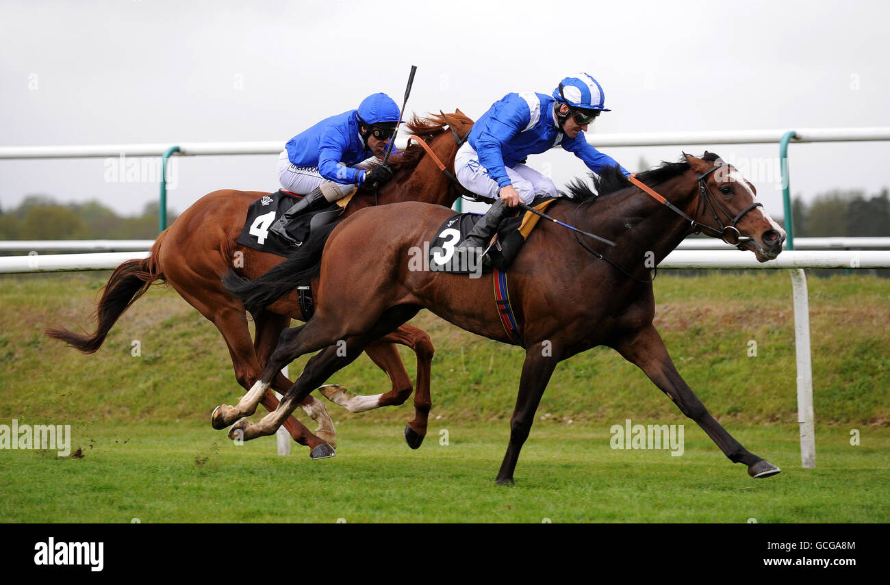 Horse Racing - Lingfield Racecourse Stock Photo - Alamy