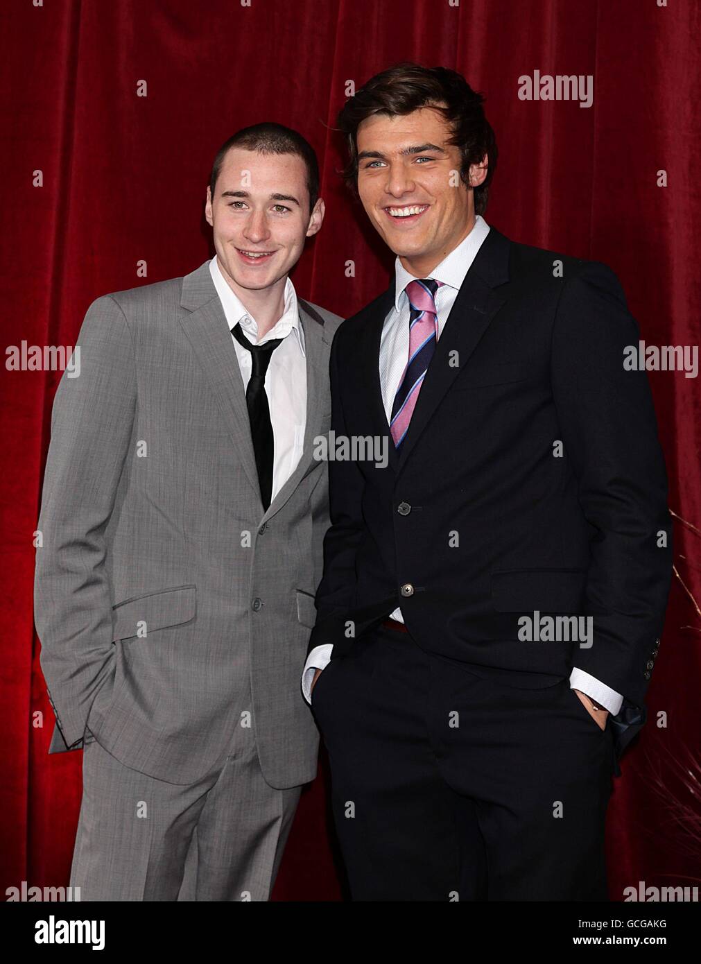 Stephen Beard (right) and Joel Goonan arriving for the 2010 British ...