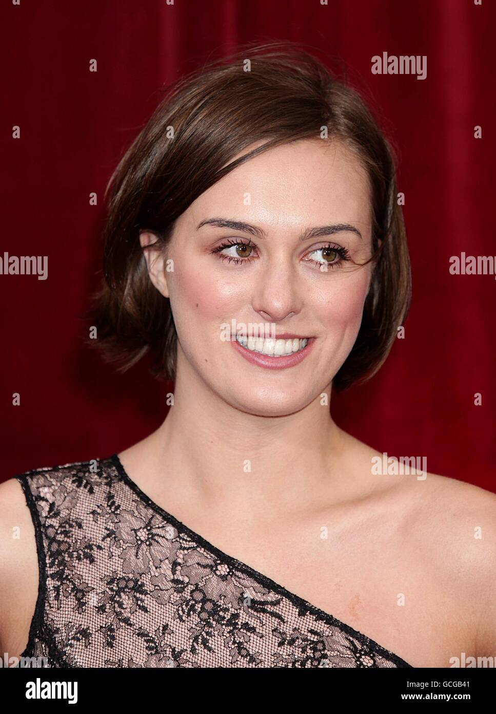 Loui batley arriving british soap awards itv studios hi-res stock ...