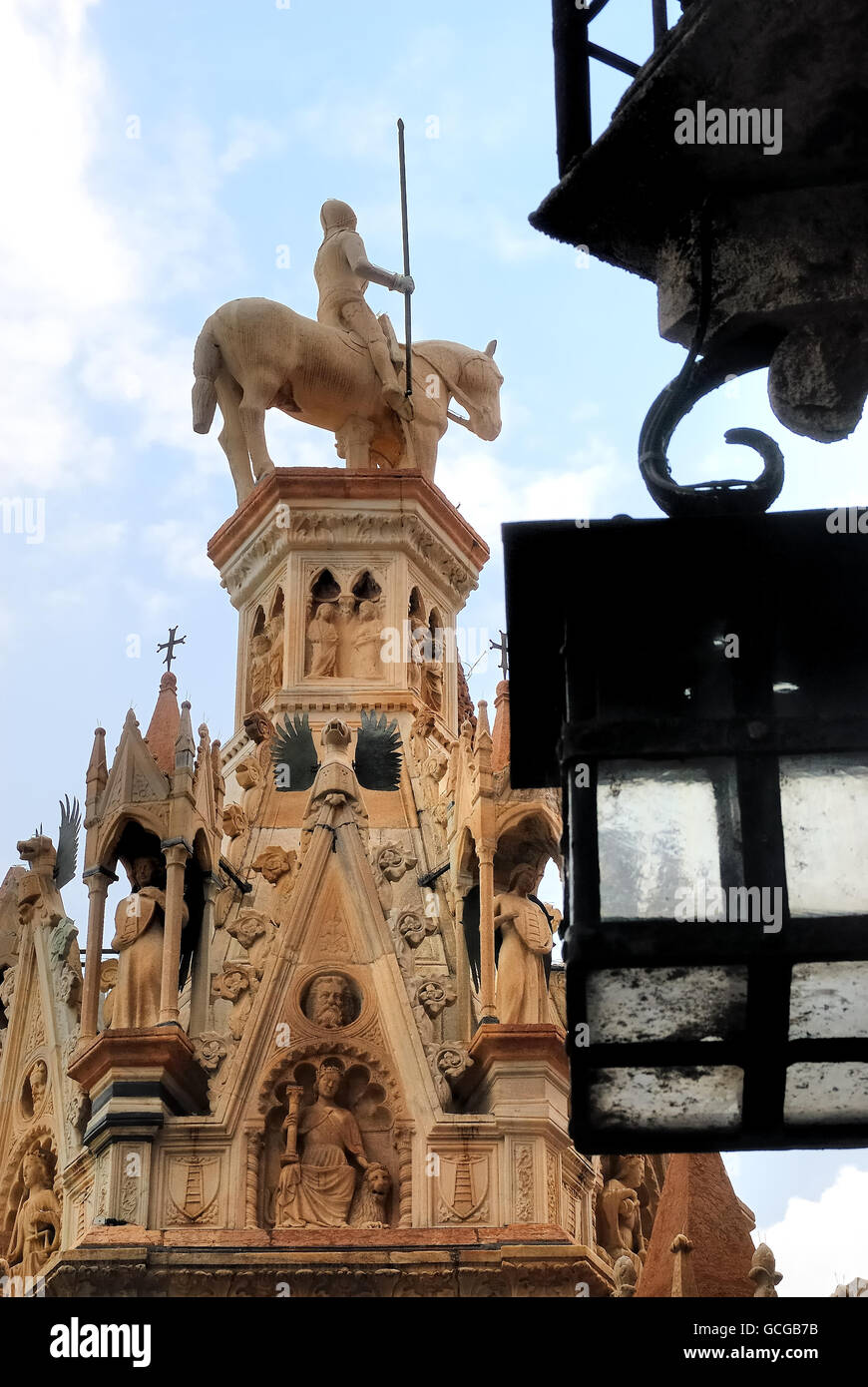 Verona, Italy. The Scaliger Tombs (Italian: Arche scaligere) is a group ...