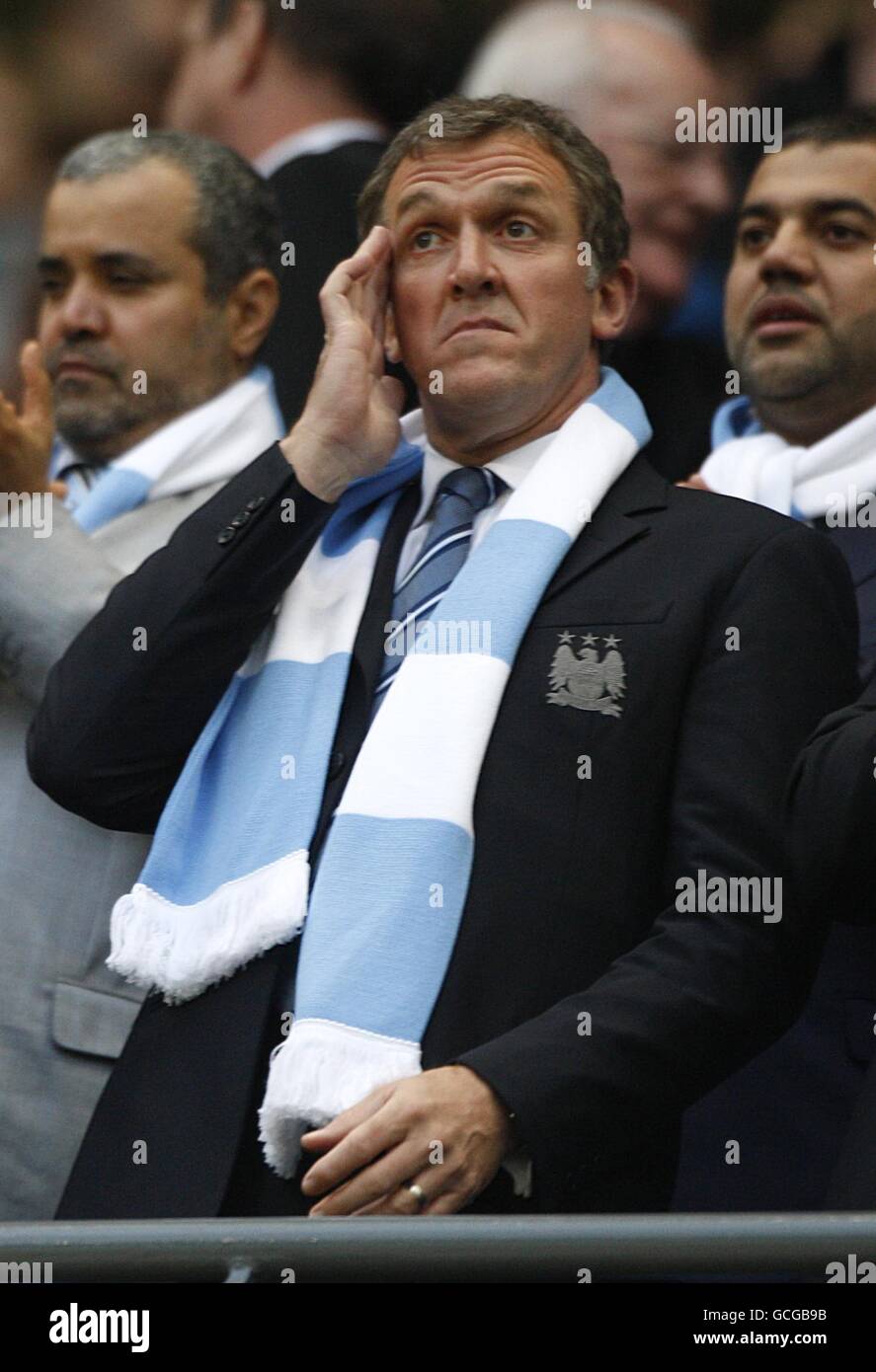 Manchester City Executive Chairman Garry Cook In The Stands High ...