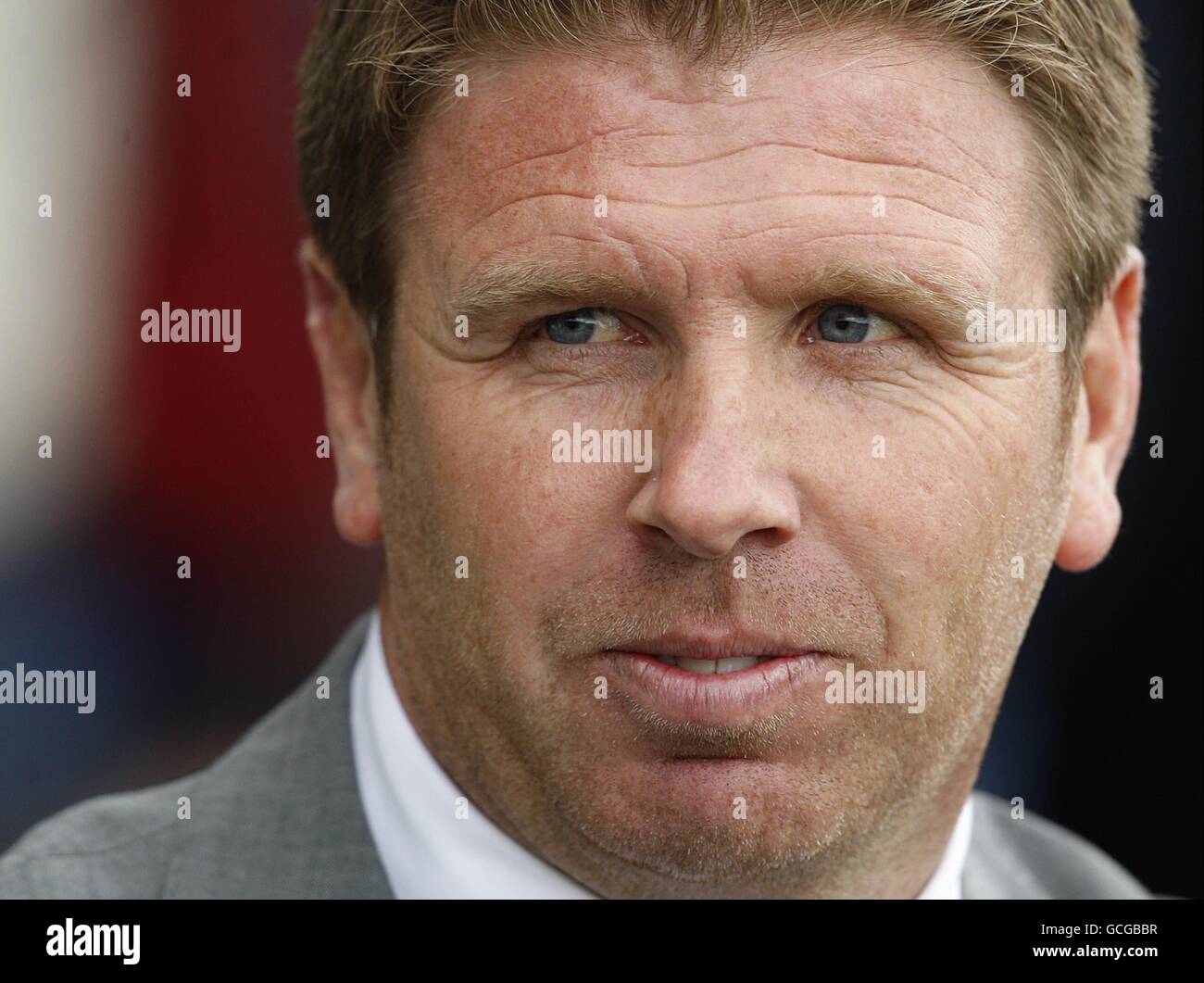 Football boundary park headshot head shot portrait hi-res stock ...
