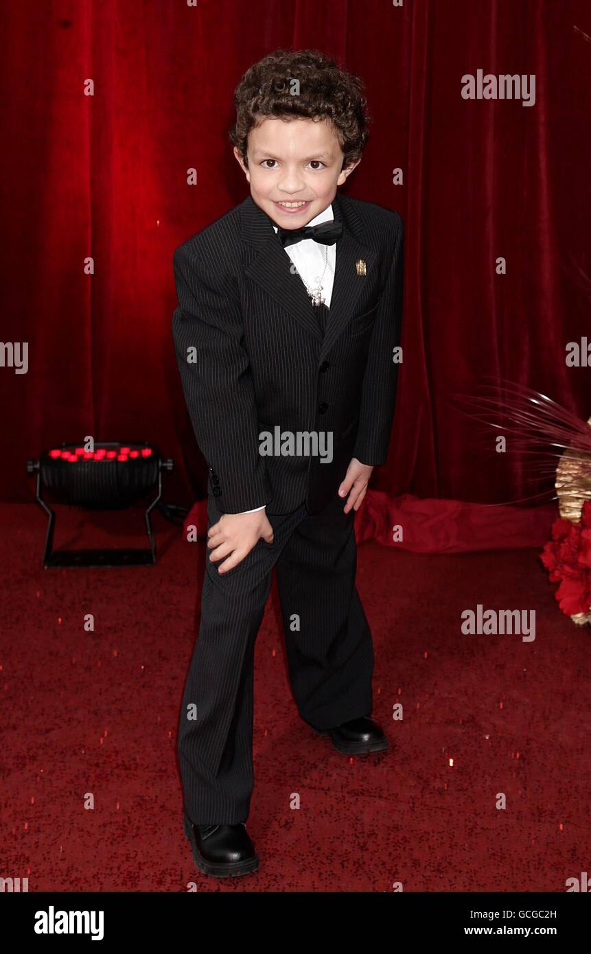 Alex Bain arriving for the 2010 British Soap Awards at the ITV Studios ...