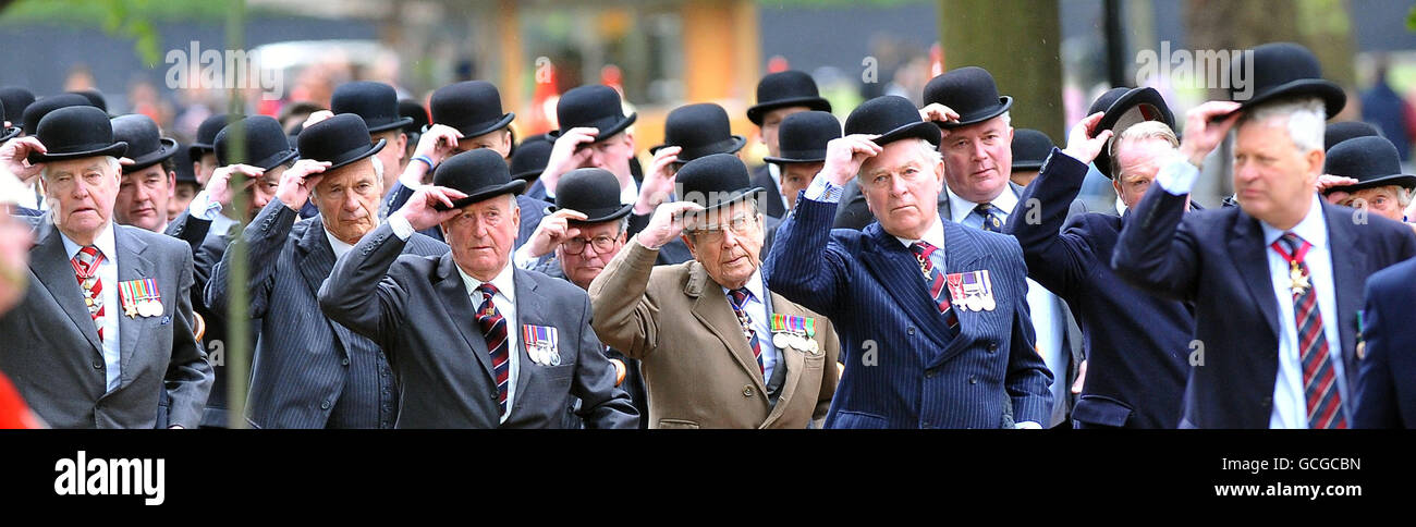 Combined Cavalry Old Comrades Parade and Memorial Service Stock Photo ...