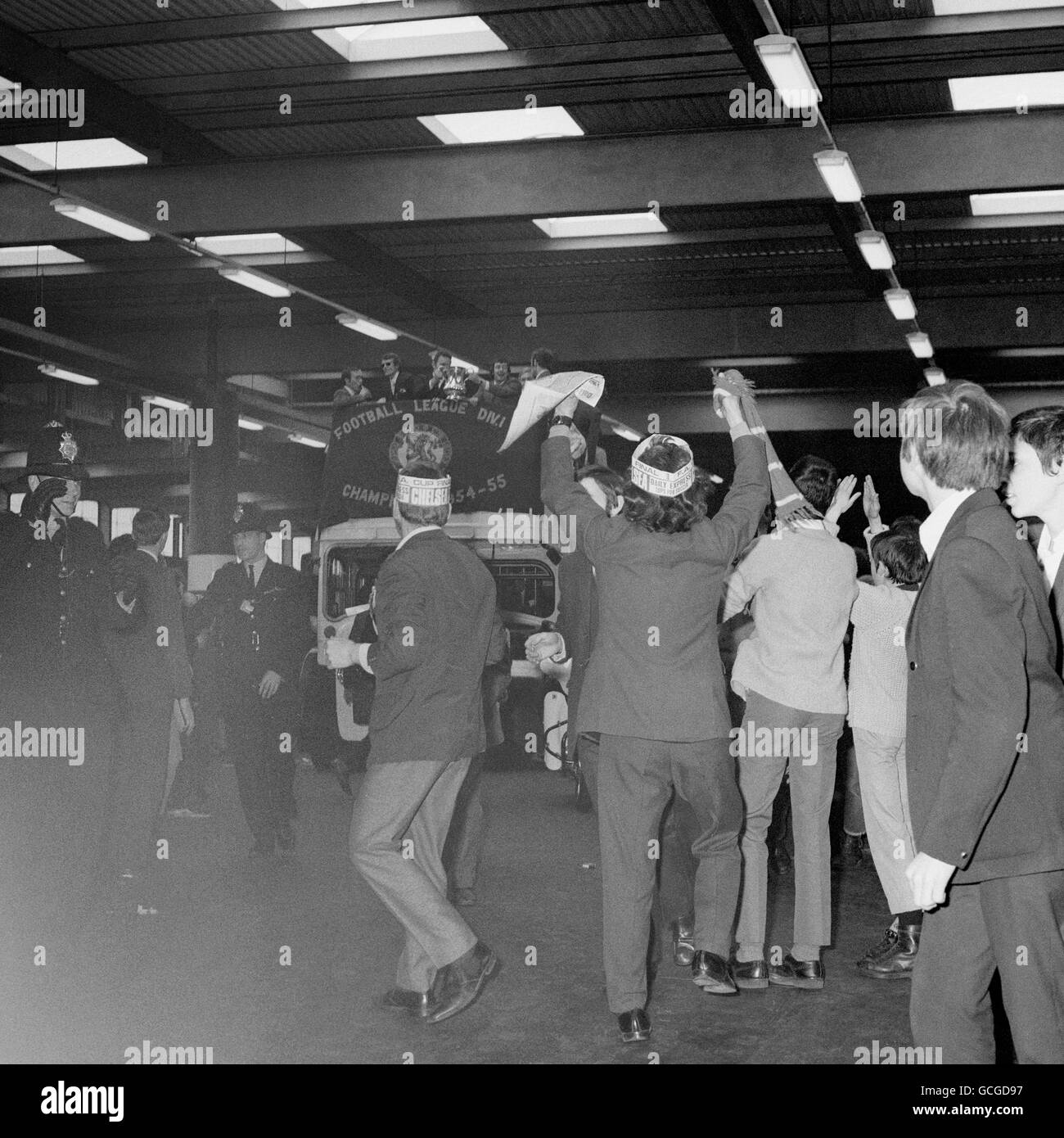 Fa Cup Winners Bus High Resolution Stock Photography and Images - Alamy