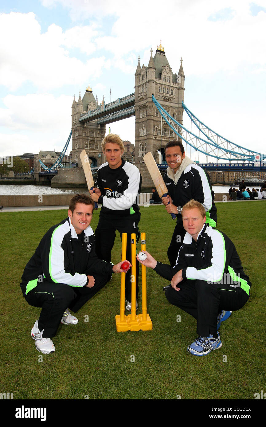 Surrey players pose hi-res stock photography and images - Alamy