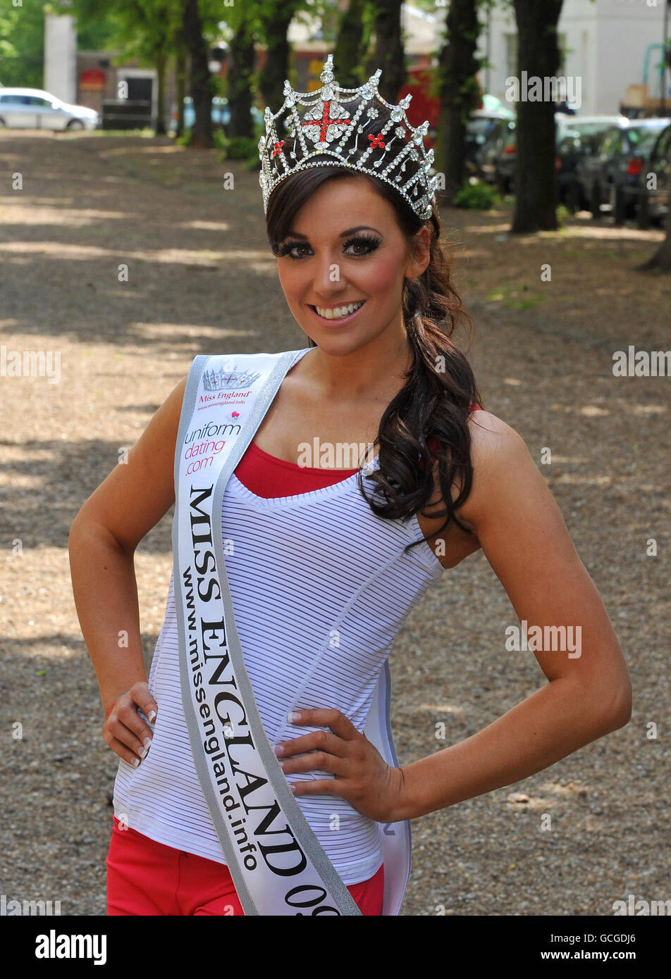 Miss England Photocall - London Stock Photo - Alamy