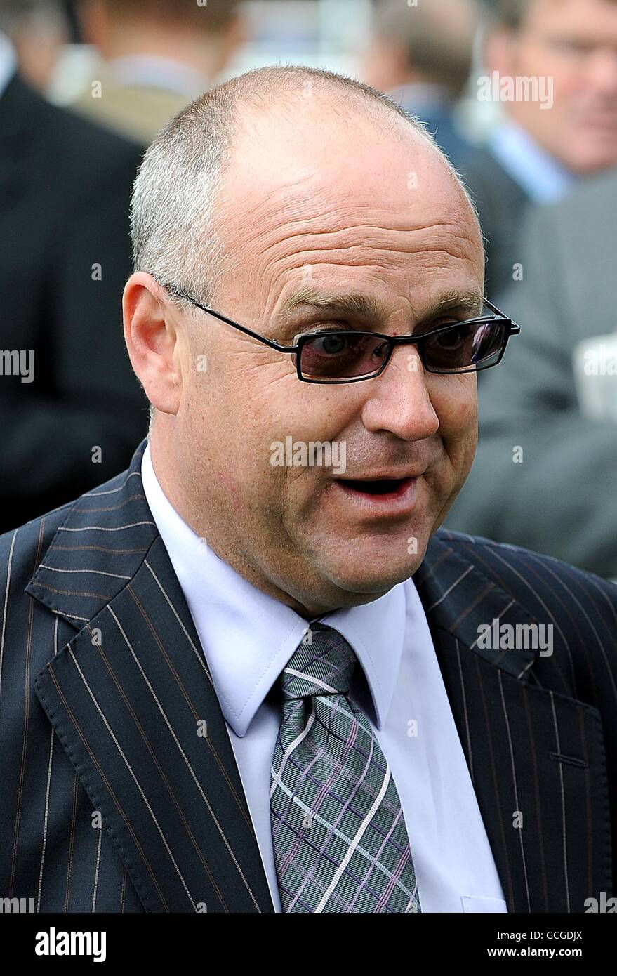 Trainer Ricahrd Fahey after winning the totepool Flexi Betting Handicap ...
