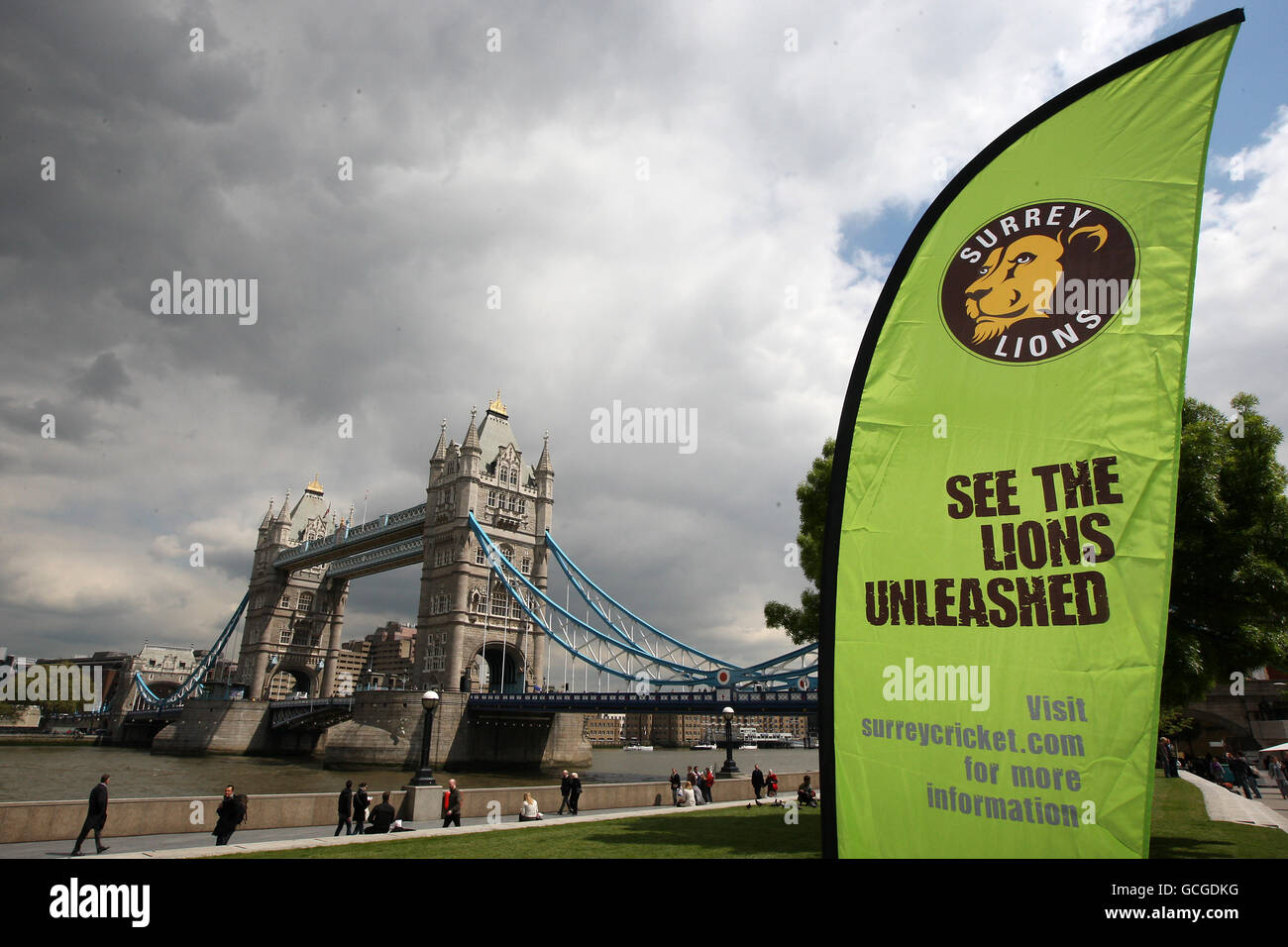Cricket surrey lions lions on the loose london hi-res stock photography ...