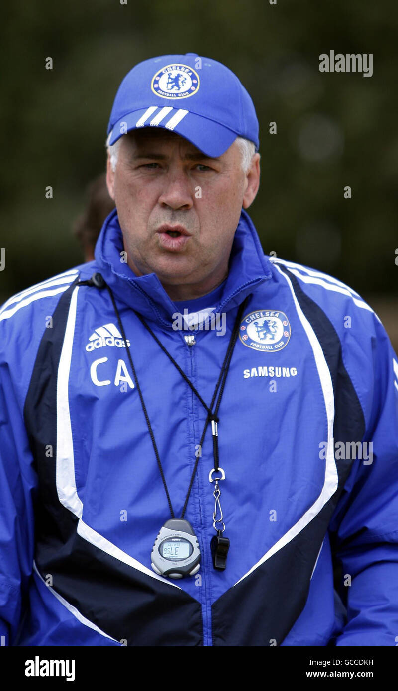Soccer - Chelsea Media Day - Cobham Training Ground Stock Photo - Alamy