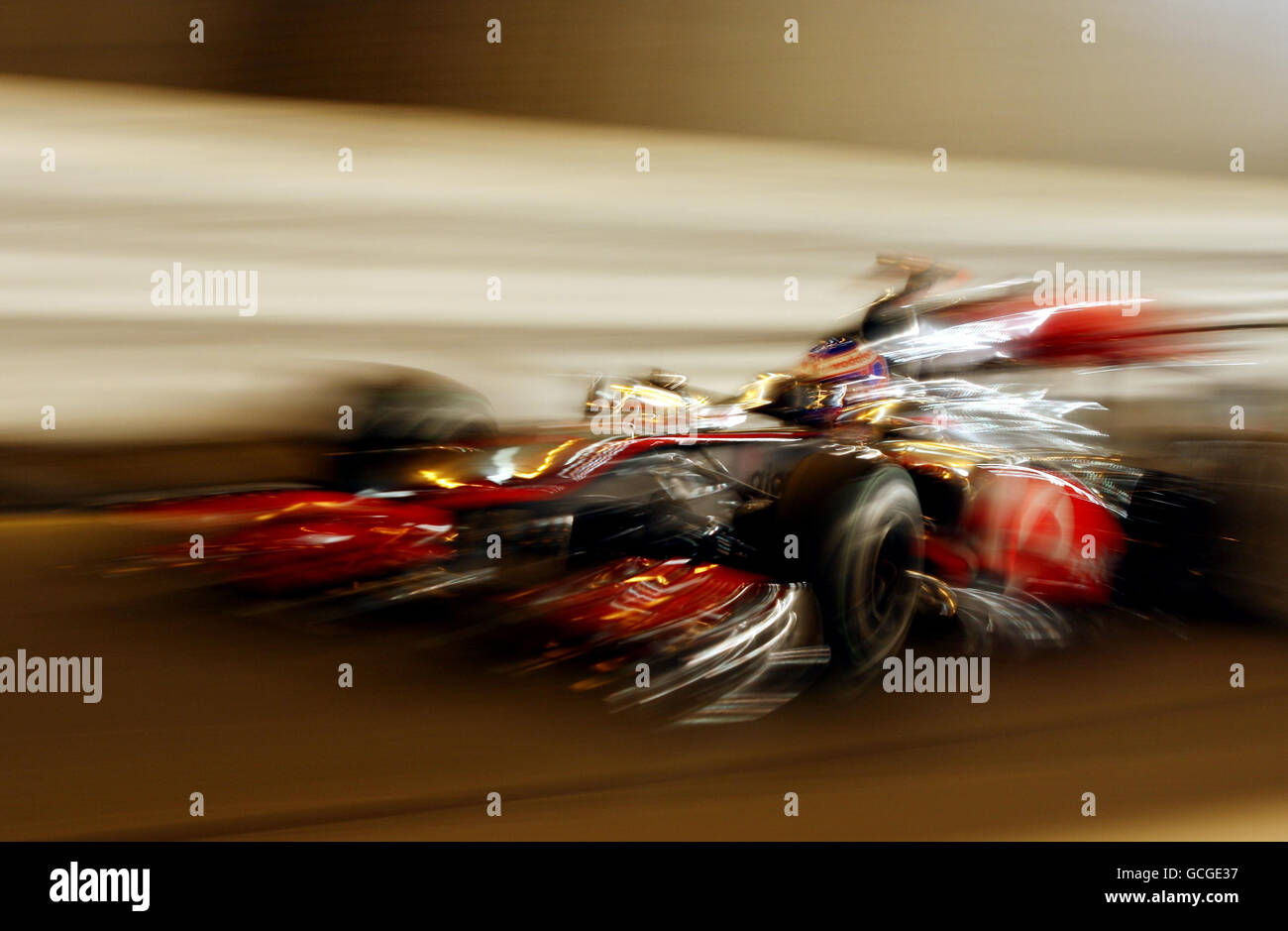 Mclarens jenson button monaco grand prix circuit de monaco hi-res stock ...