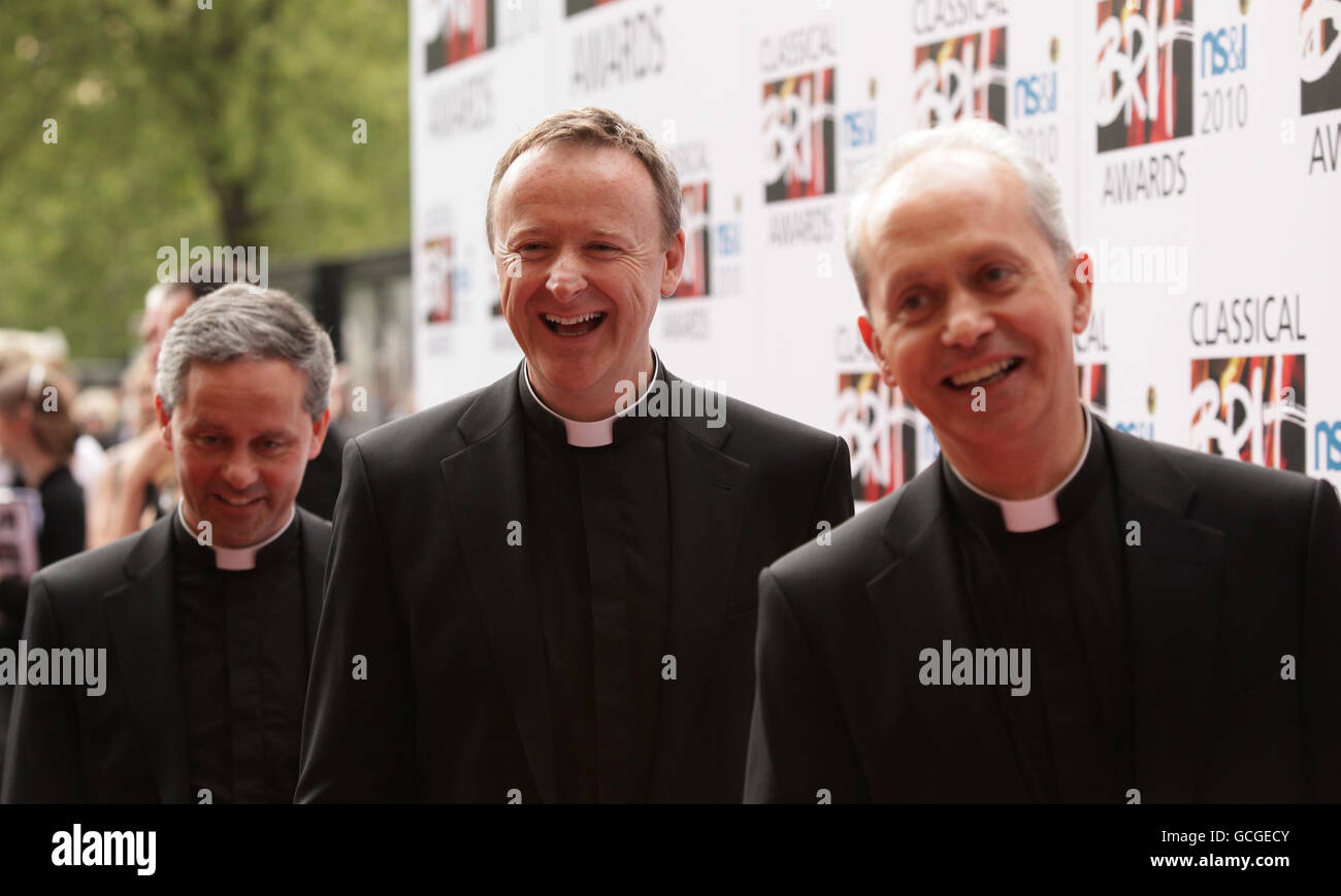 The Priests (left to right) Father Martin O'Hagan, Father David Delargy ...