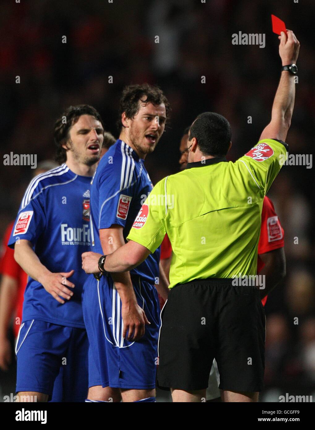 Dismissal half length football datacoapplies hi-res stock photography ...