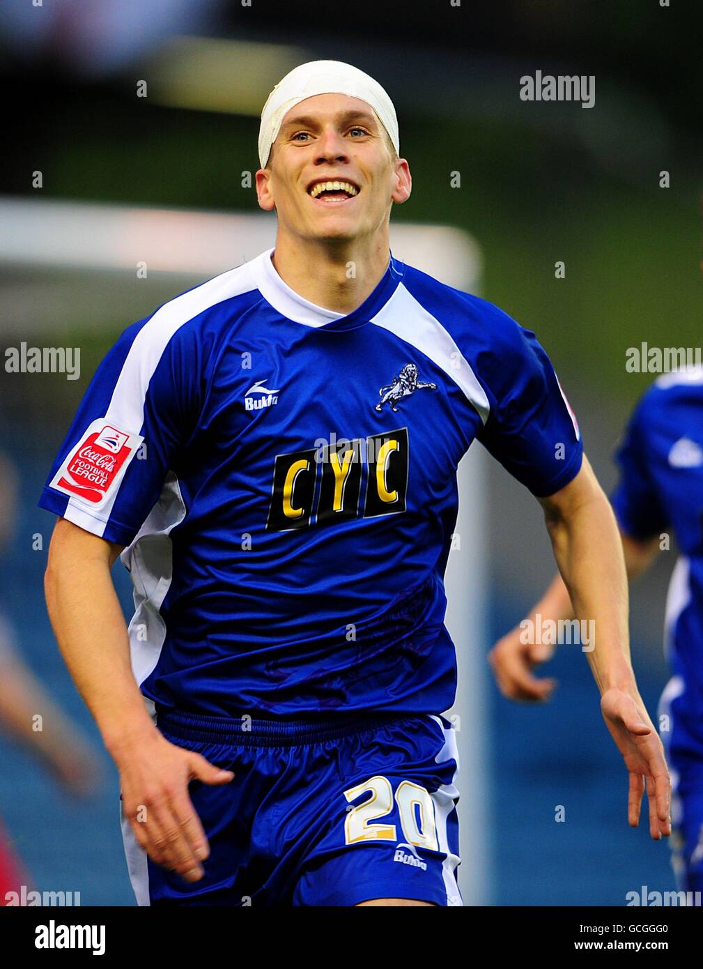 Millwalls steve morison celebrates scoring hi-res stock photography and ...