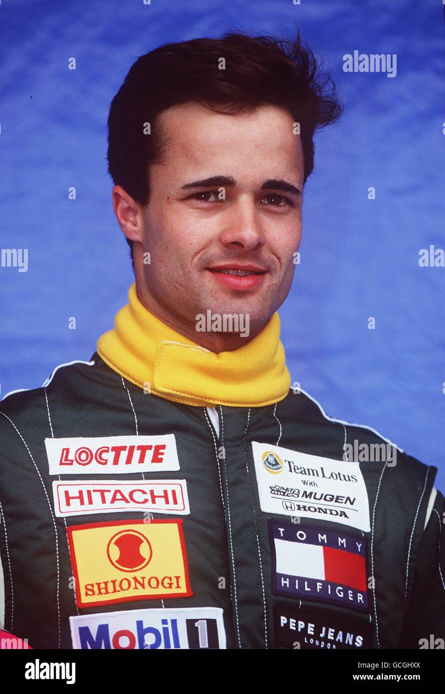 FORMULA ONE GRAND PRIX. PEDRO LAMY ******* PORTRAIT Stock Photo - Alamy