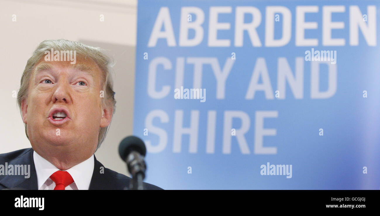 1 billion luxury golf and housing project on the Menie Estate in ...