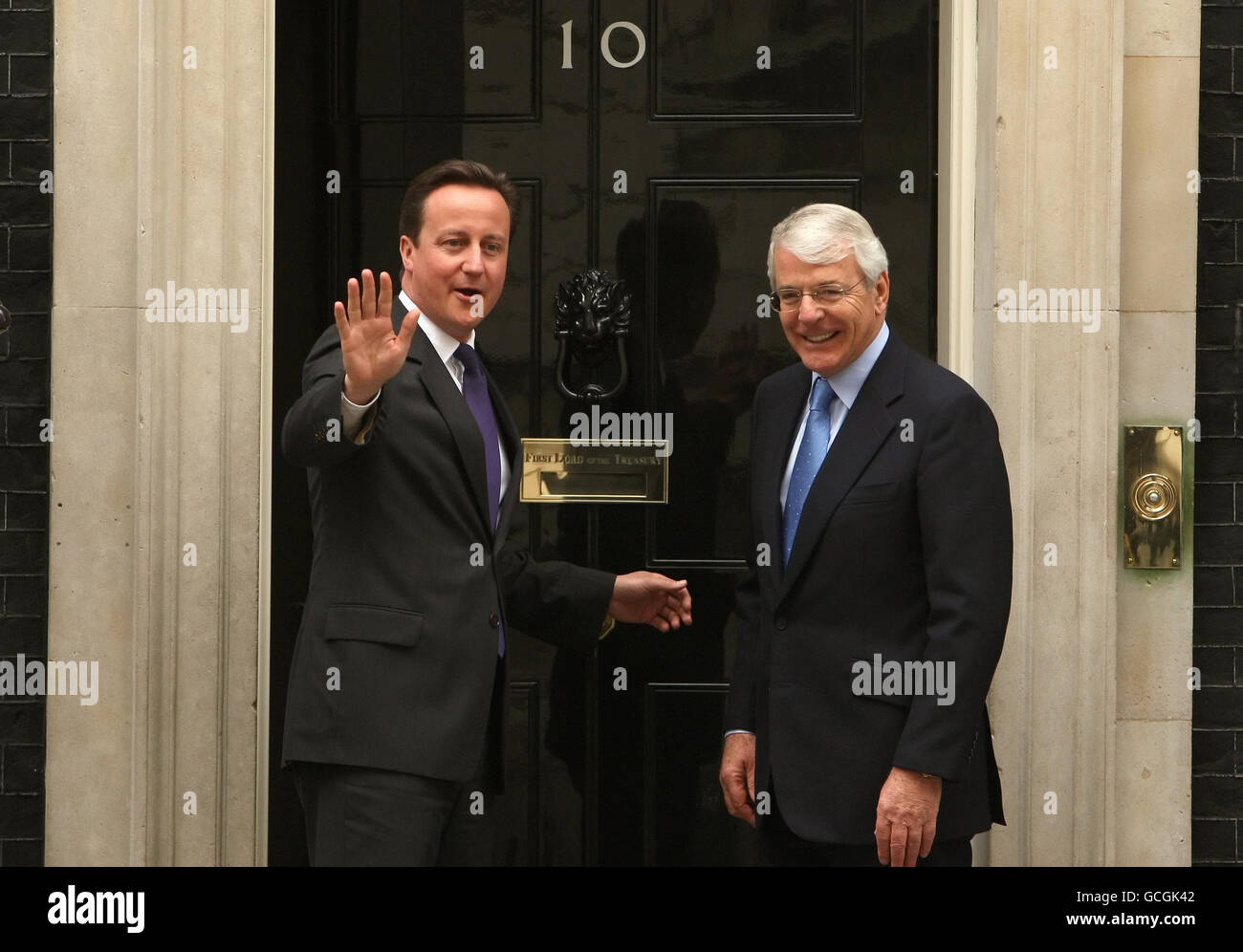 Former prime minister john major top hi-res stock photography and ...