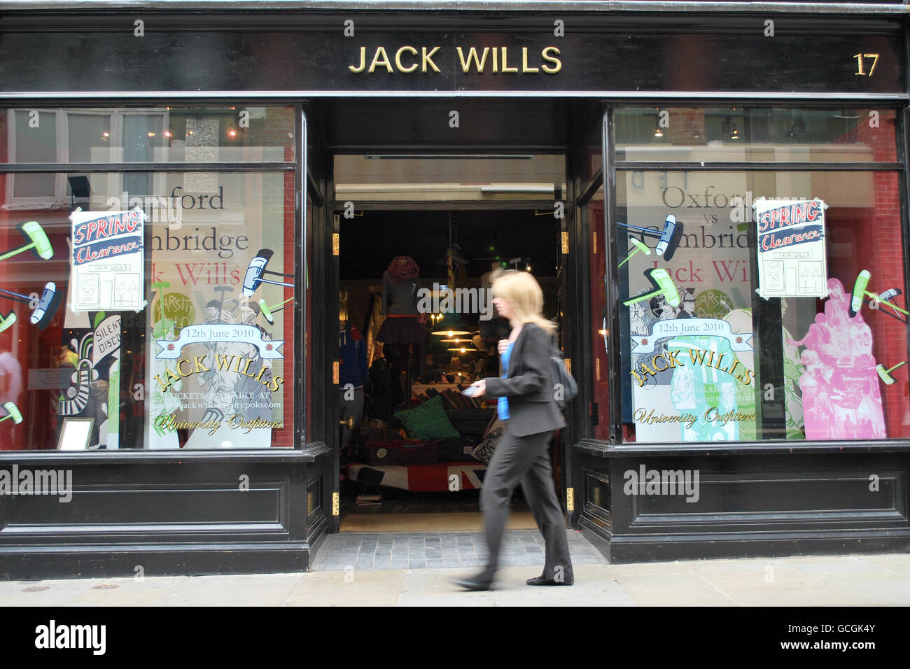 Retail Stock. Jack Wills Stock Photo - Alamy