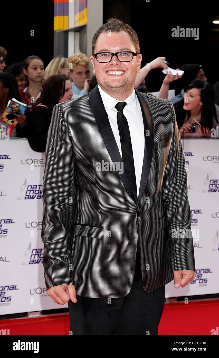 Alan Carr arriving for the 2010 National Movie Awards at the Royal ...