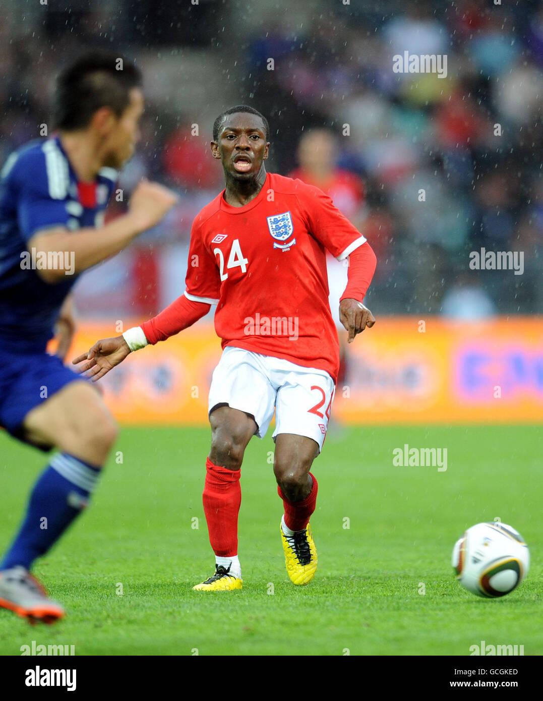 England's Shaun Wright-Phillips in action during the International ...