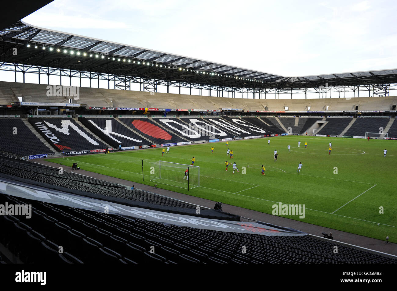Game being played in an empty stadium hi-res stock photography and ...