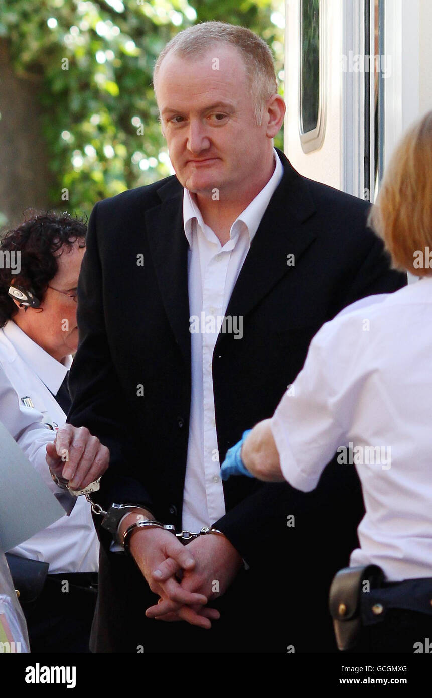 Neil McMillan arrives at Lewes Crown Court in Lewes, East Sussex, where ...