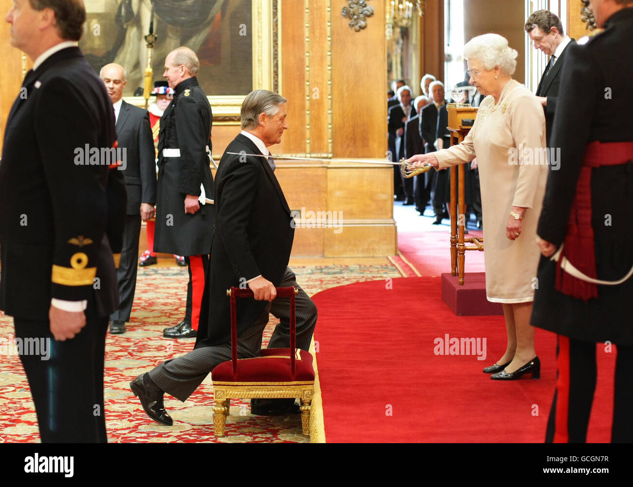 Sir William Bromley-Davenport from Macclesfield, is made a Knight ...