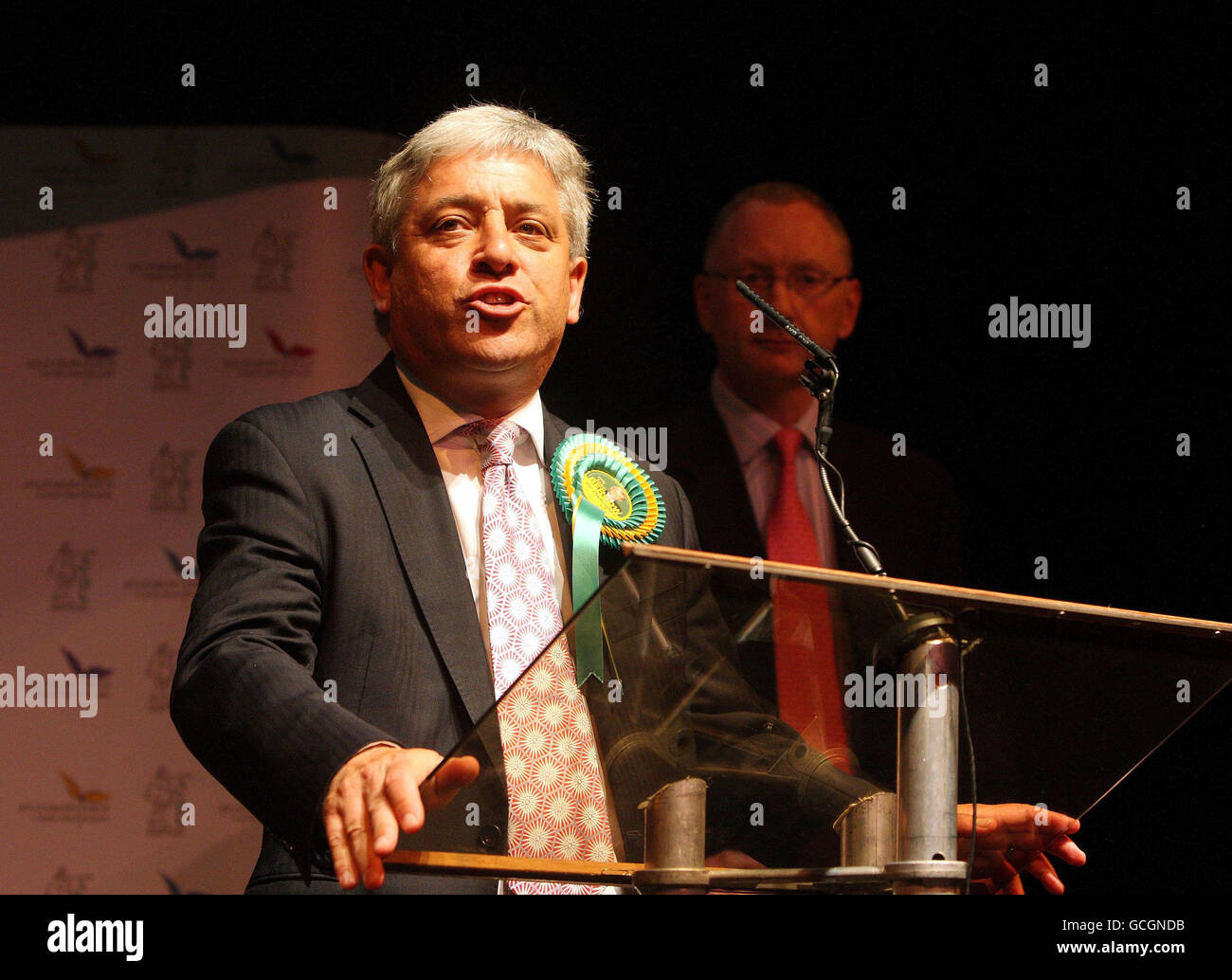 House of Commons speaker John Bercow at the Aylesbury Civic Centre in ...