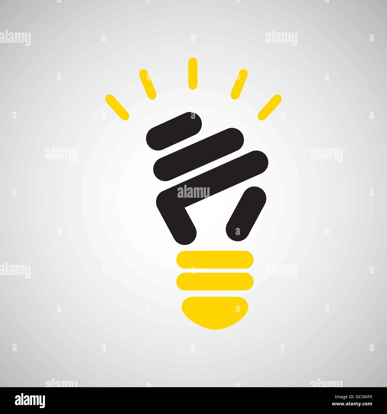 bulb energy light think creative Stock Vector Image & Art - Alamy