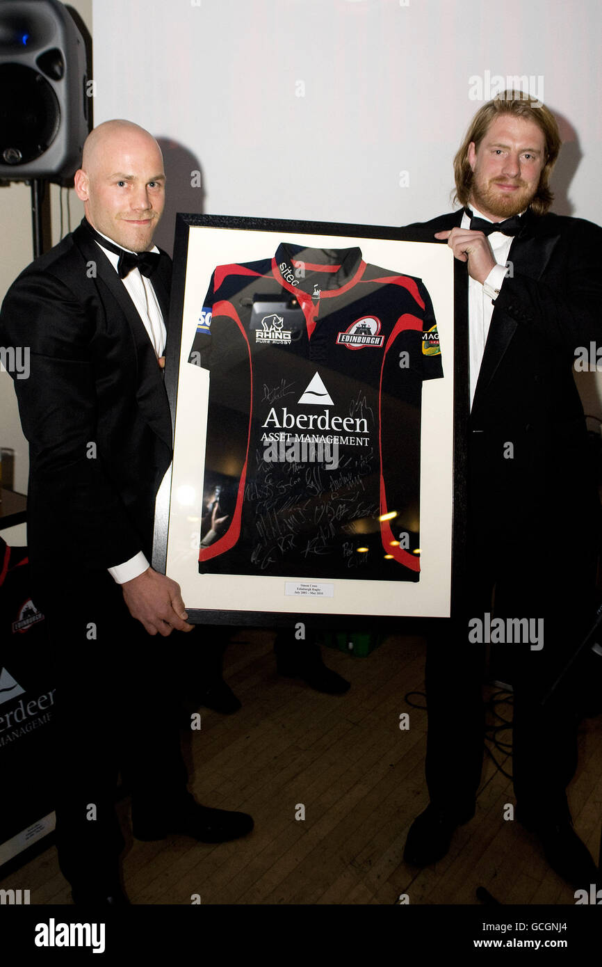 Edinburgh rugbys simon cross club awards dinner heriots rugby club hi ...