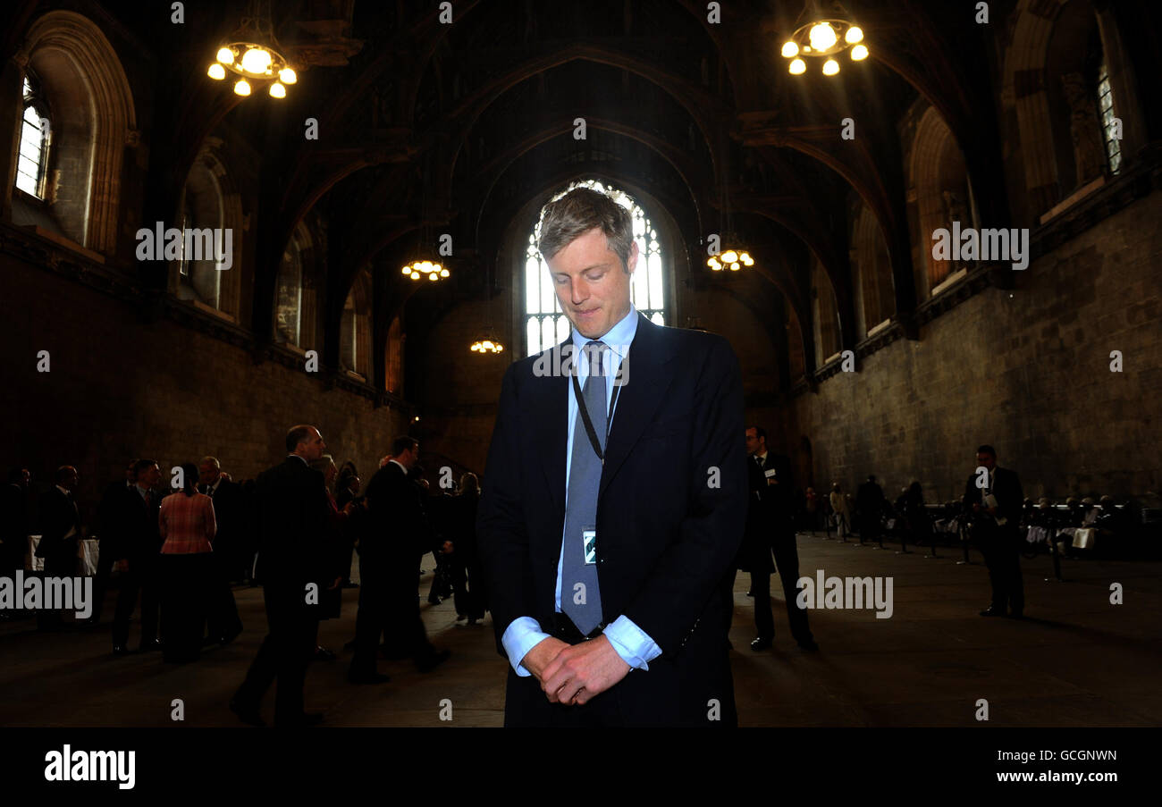 New Conservative MP Zac Goldsmith poses for a photograph in Westminster ...