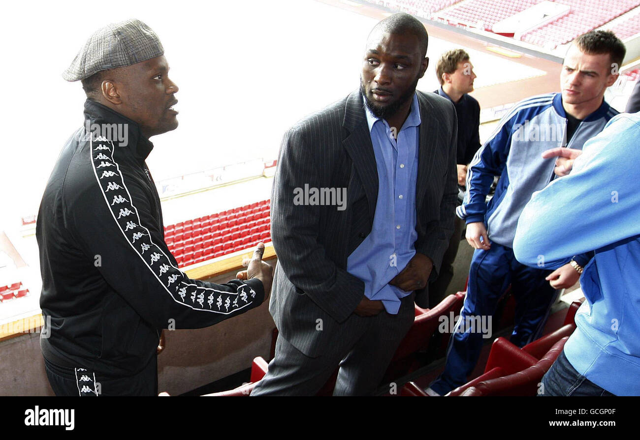 Boxing - Undercard Press Conference - Upton Park Stock Photo - Alamy