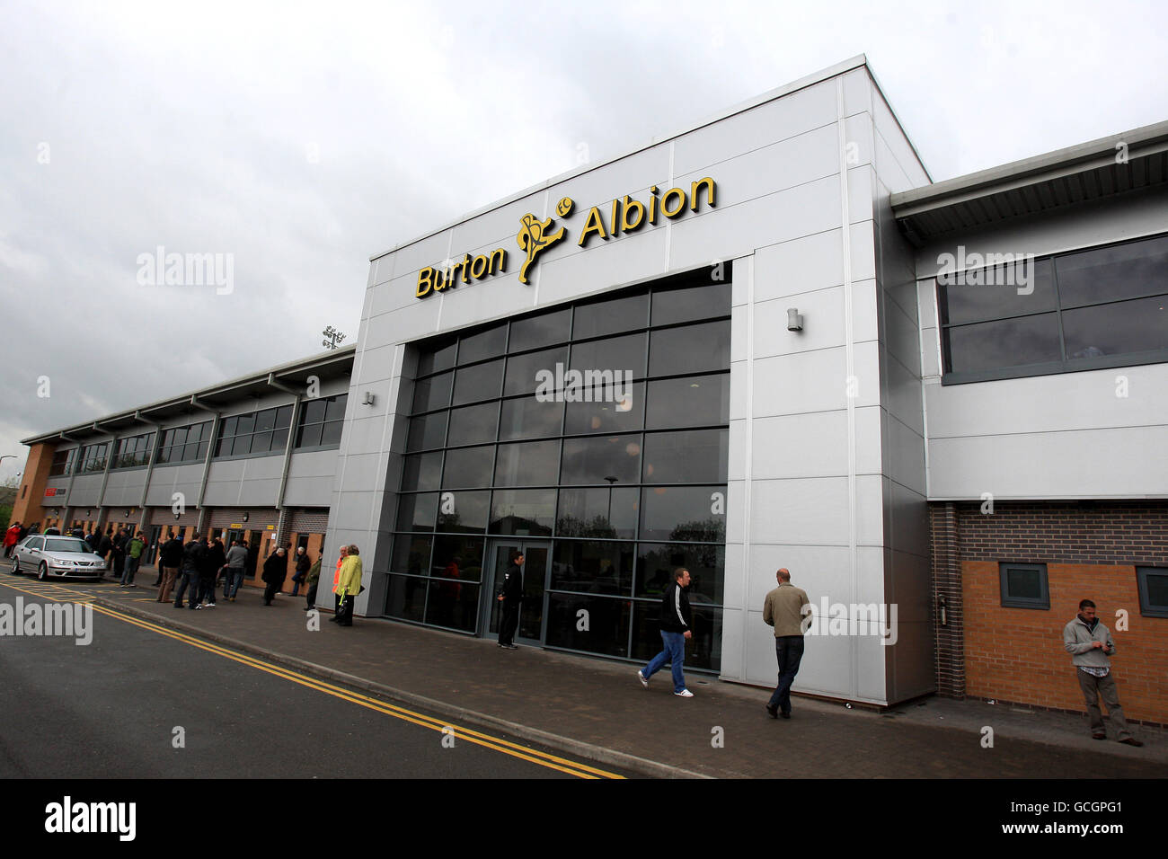 Football burton albion v grimsby town hi-res stock photography and ...