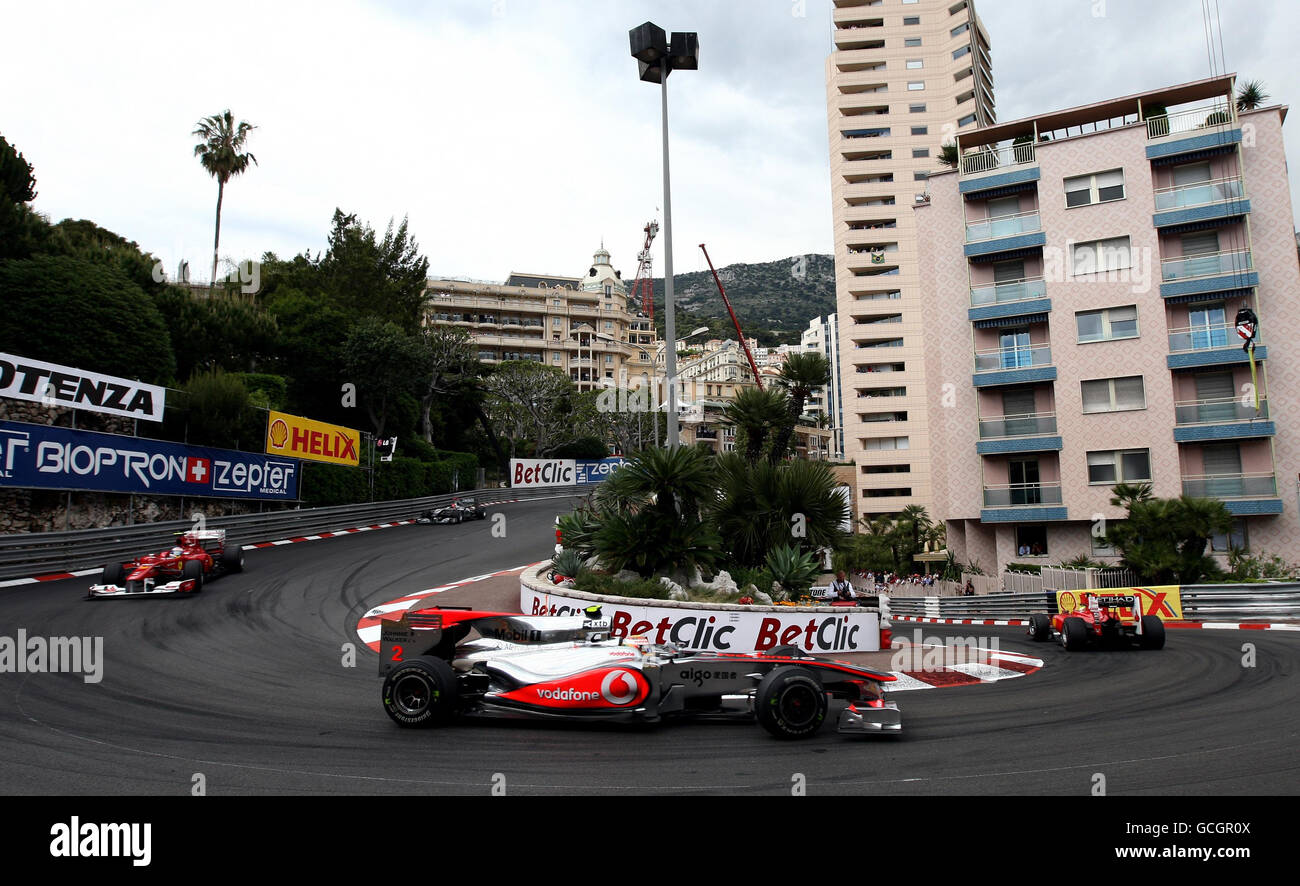Mclaren driver lewis hamilton monaco grand prix circuit de monaco hi ...