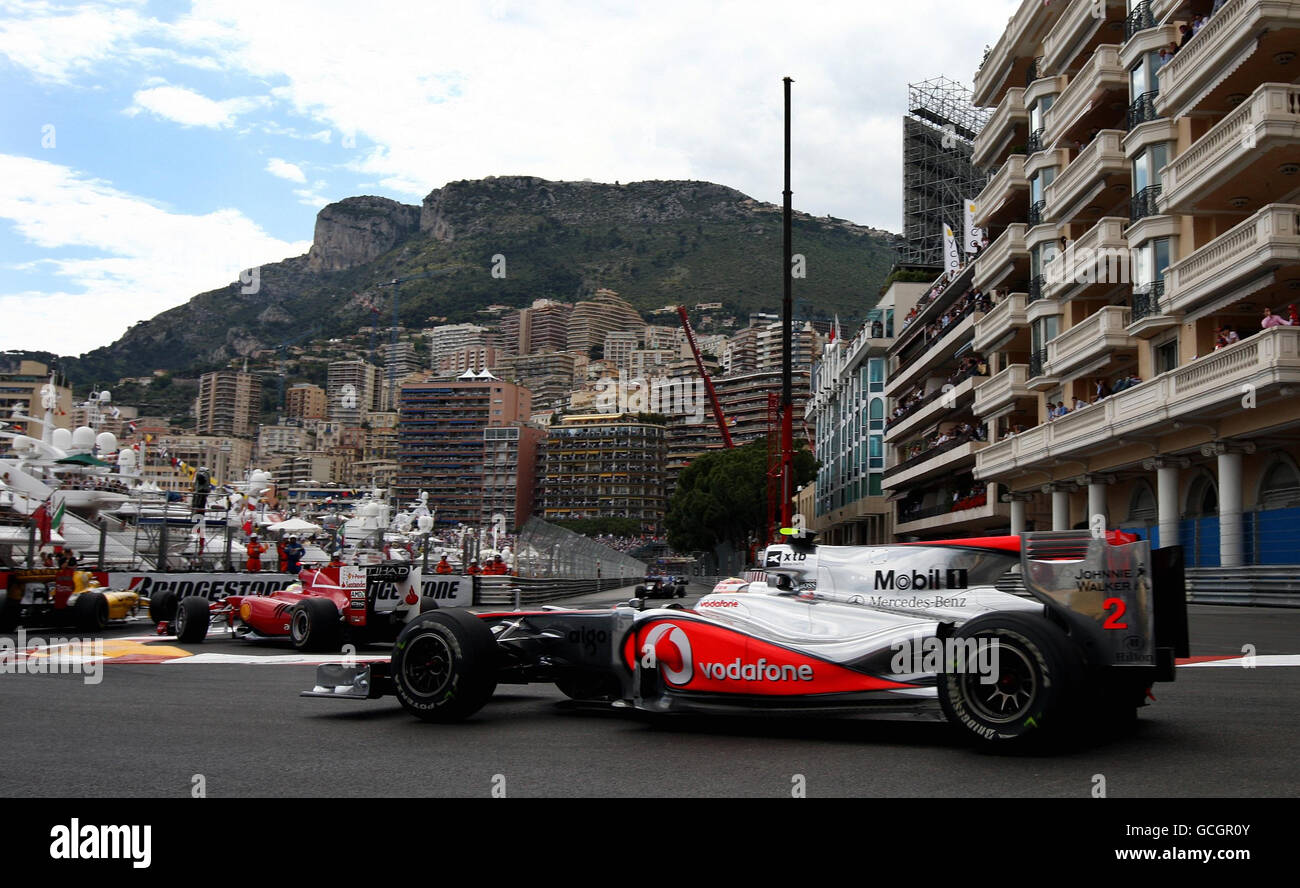 Formula One Motor Racing - Monaco Grand Prix - Circuit de Monaco Stock ...