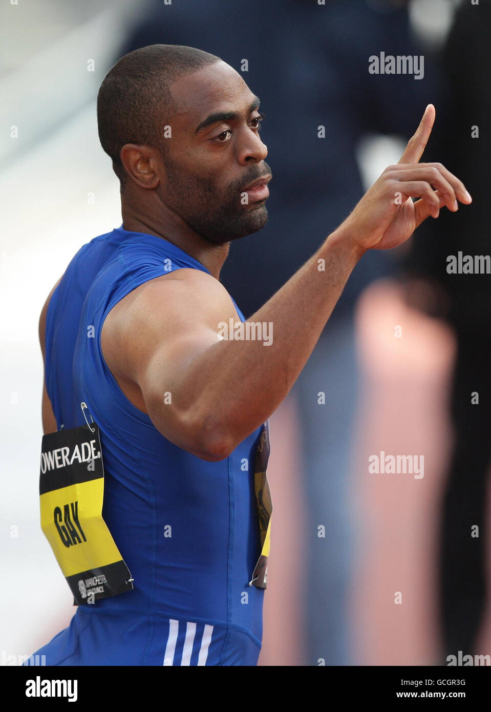 Athletics - 2010 BUPA Great CityGames - Manchester Stock Photo - Alamy