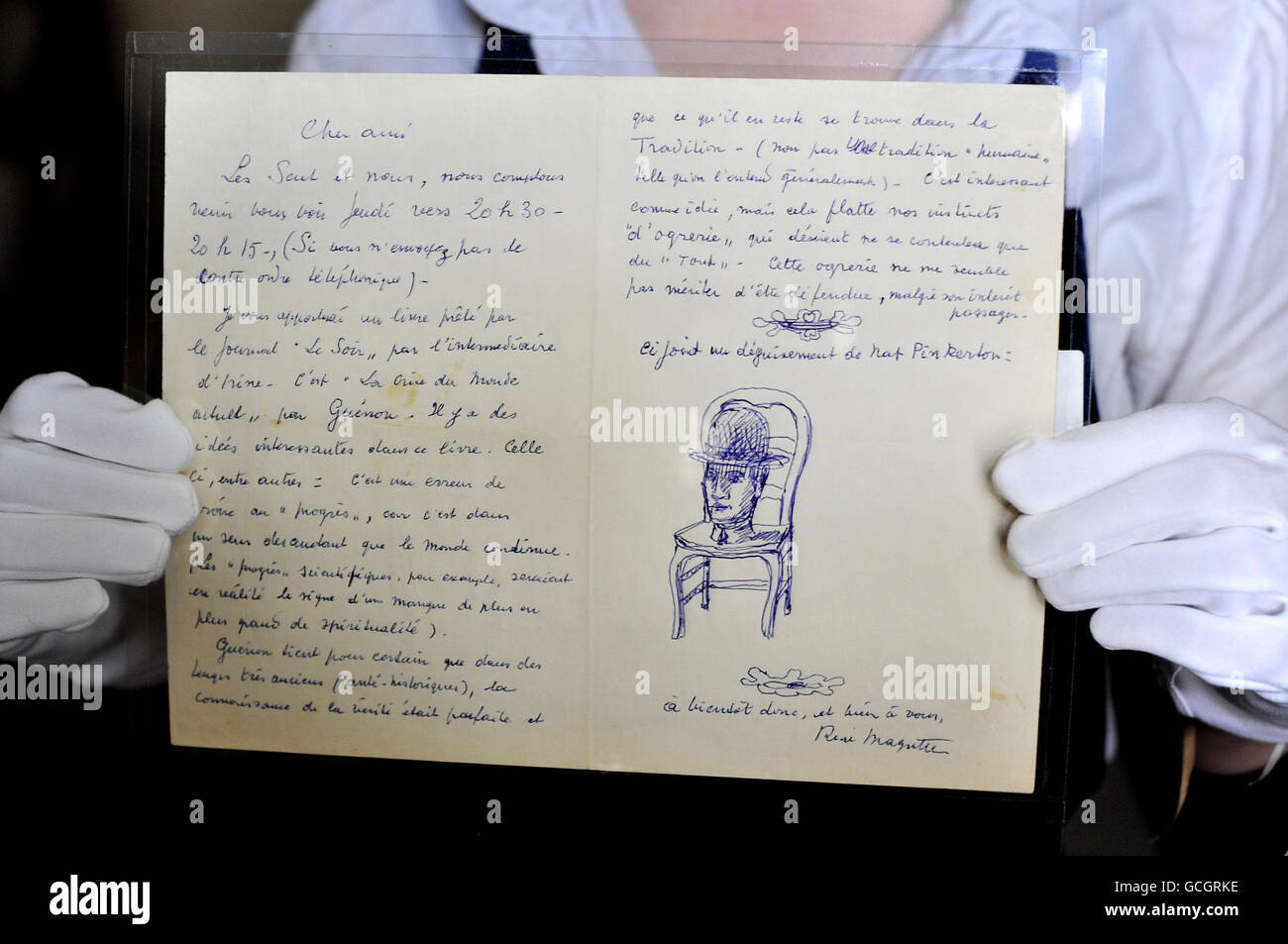 Magritte letters sale Stock Photo - Alamy