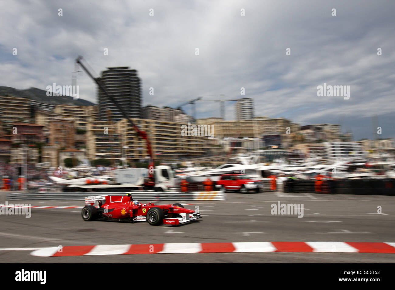 Ferrari driver fernando alonso monaco grand prix circuit de monaco hi ...