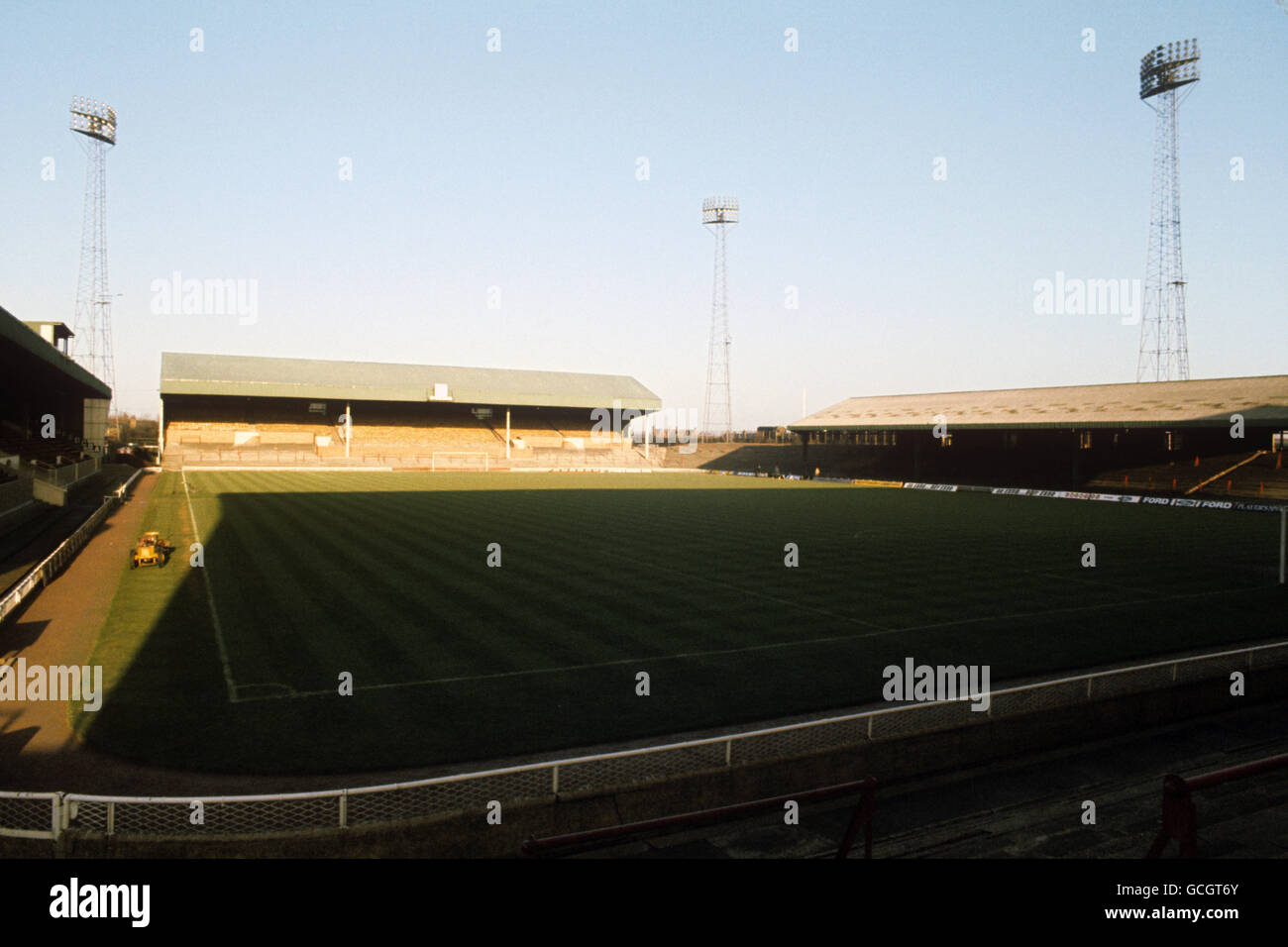 Soccer - Hull City - Boothferry Park. Stadium shot of Boothferry Park ...