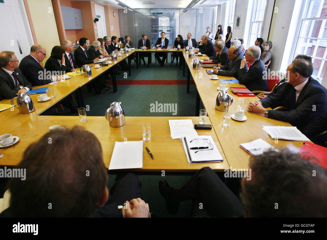 Cameron holds meeting with Permanent Secretaries from Government ...