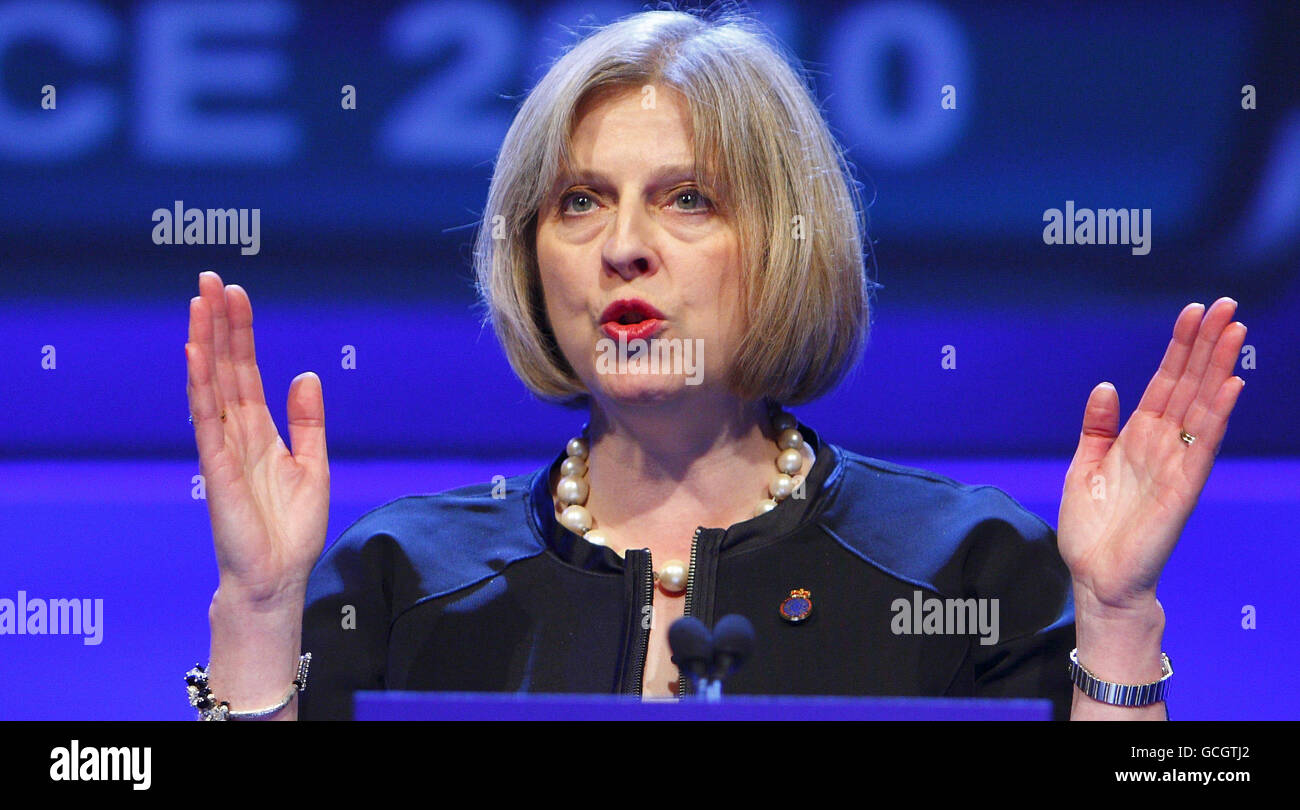 Police Federation annual conference Stock Photo - Alamy