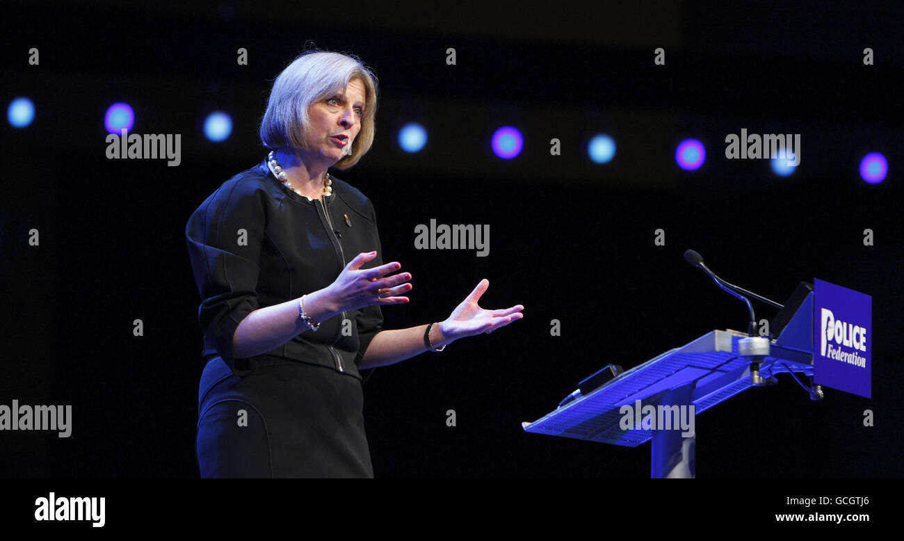 Police Federation annual conference Stock Photo - Alamy