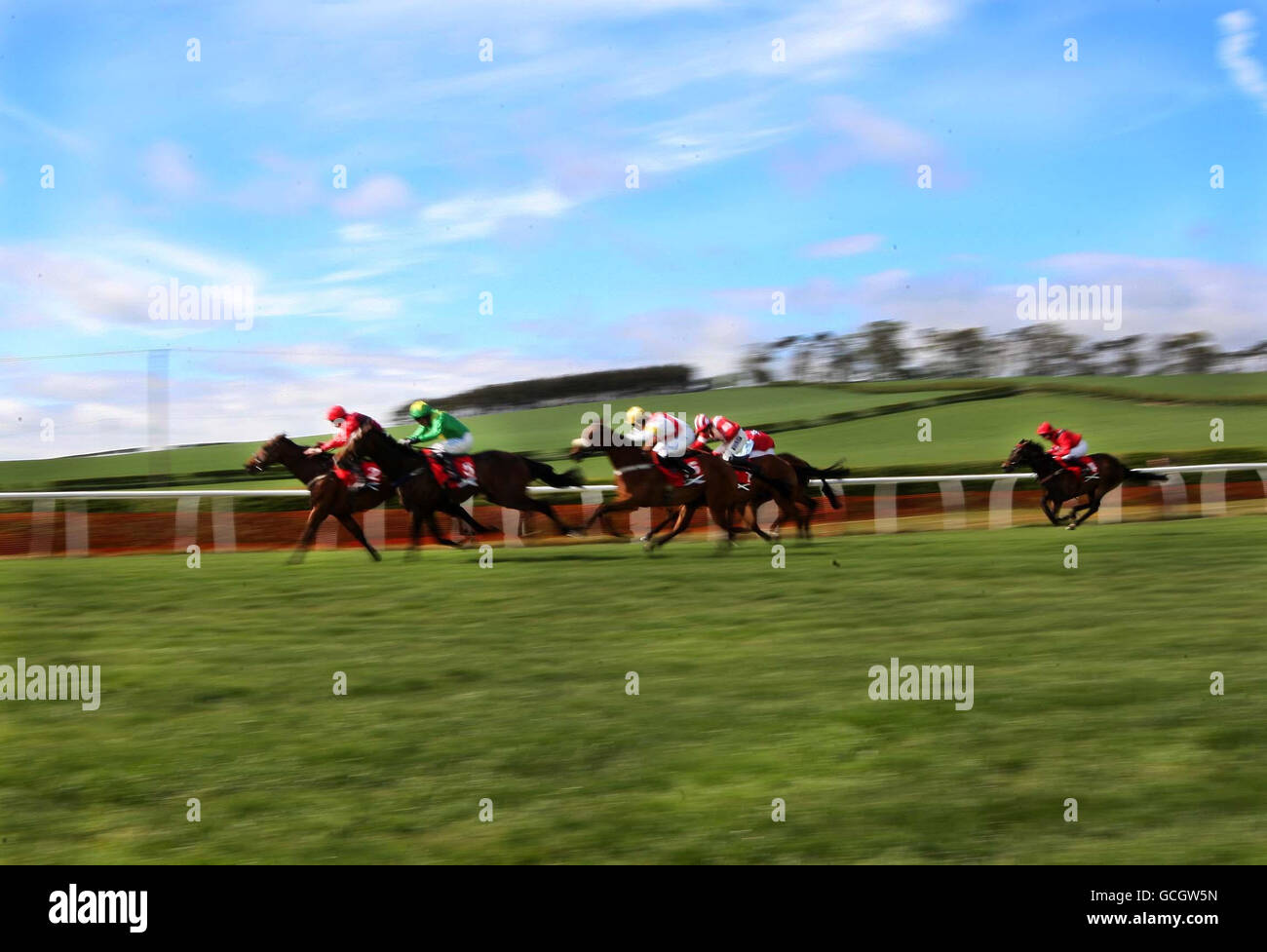 Kelso racecourse hi-res stock photography and images - Alamy