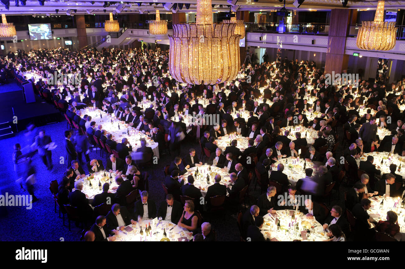 A general view of the British Industry's (CBI) annual dinner at the ...