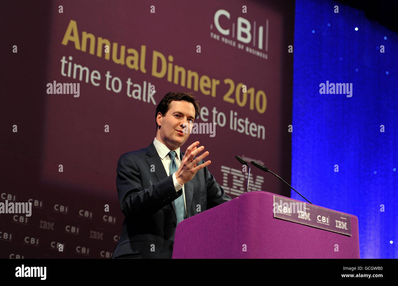 CBI annual dinner Stock Photo - Alamy