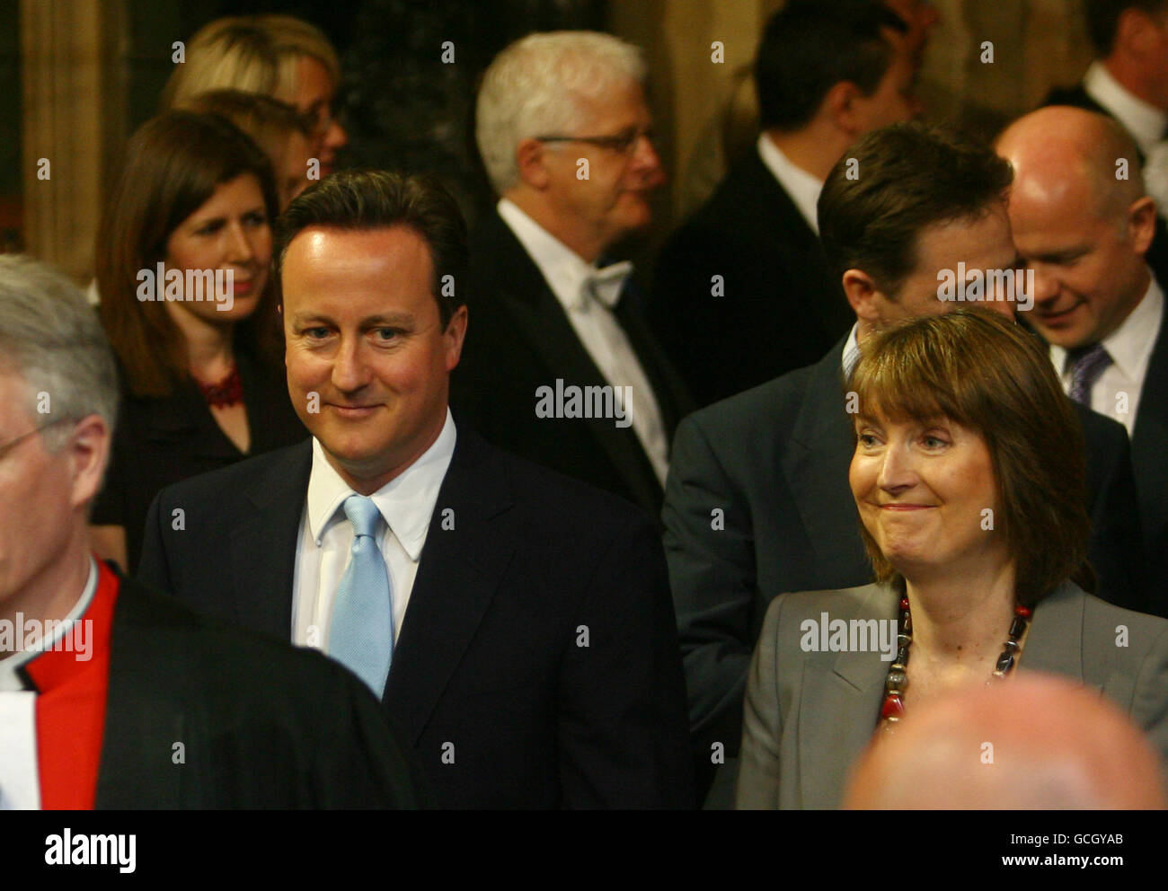 Prime Minister David Cameron and the Deputy Leader of the Labour Party ...