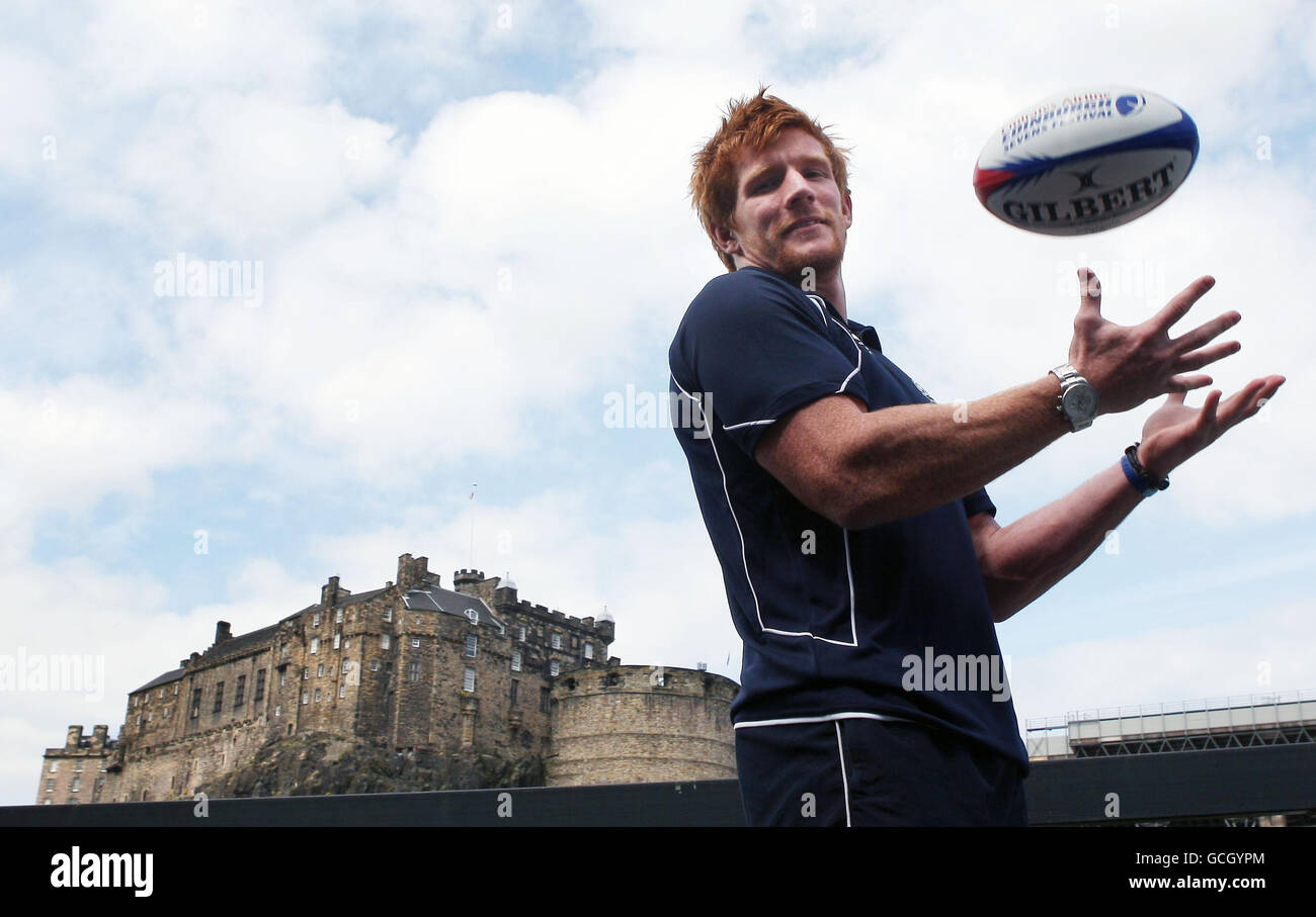 s Press Conference - Apex Hotel. Scotland 7's Roddy Grant poses in ...