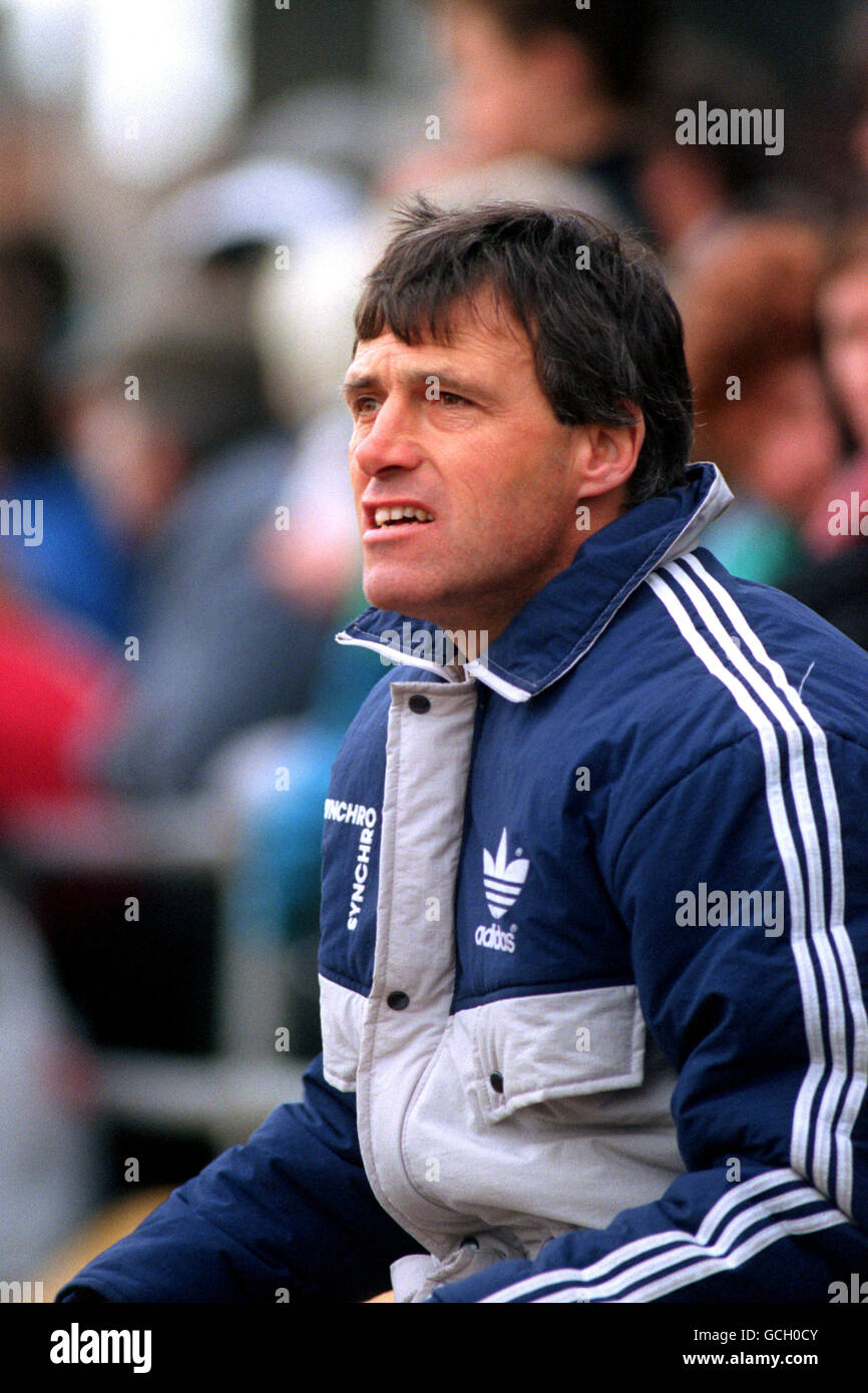ENGLISH SOCCER. DARIO GRADI. CREWE ALEXANDRA MANAGER Stock Photo - Alamy