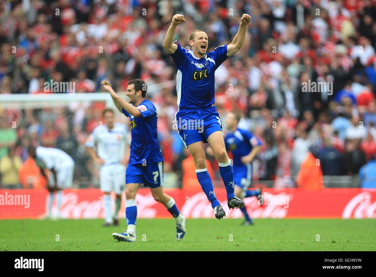 Celebration victory full length datacoapplies hi-res stock photography ...